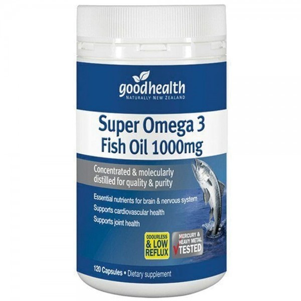 Good Health Omega 3 Fish Oil 1000mg - 新西蘭健康愛購(Life with Health) - 新西蘭跨境 ...