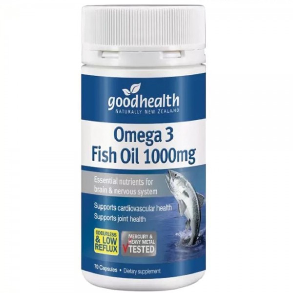 Good Health Omega 3 Fish Oil 1000mg - 新西蘭健康愛購(Life with Health) - 新西蘭跨境 ...